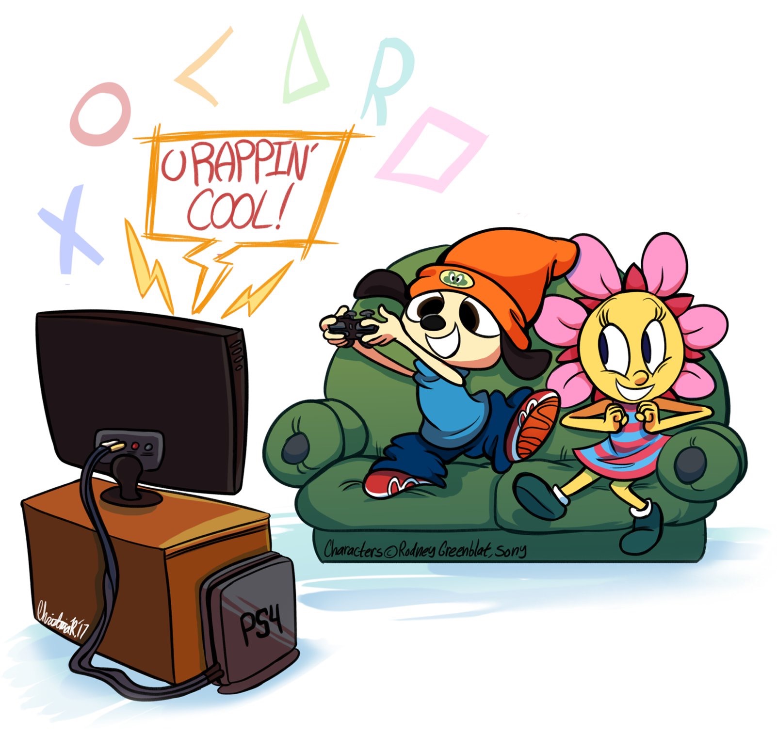 PaRappa Remaster out now! by Lambitymoon (Streak 0) - Streak Club
